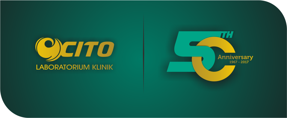 Logo 50th Anniversary Laboratorium Klinik CITO - Laboratorium Medis ...