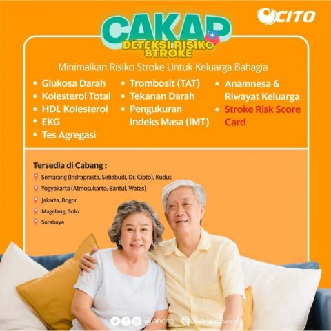Cek Kesehatan Lengkap (CAKAP) Deteksi Risiko Stroke